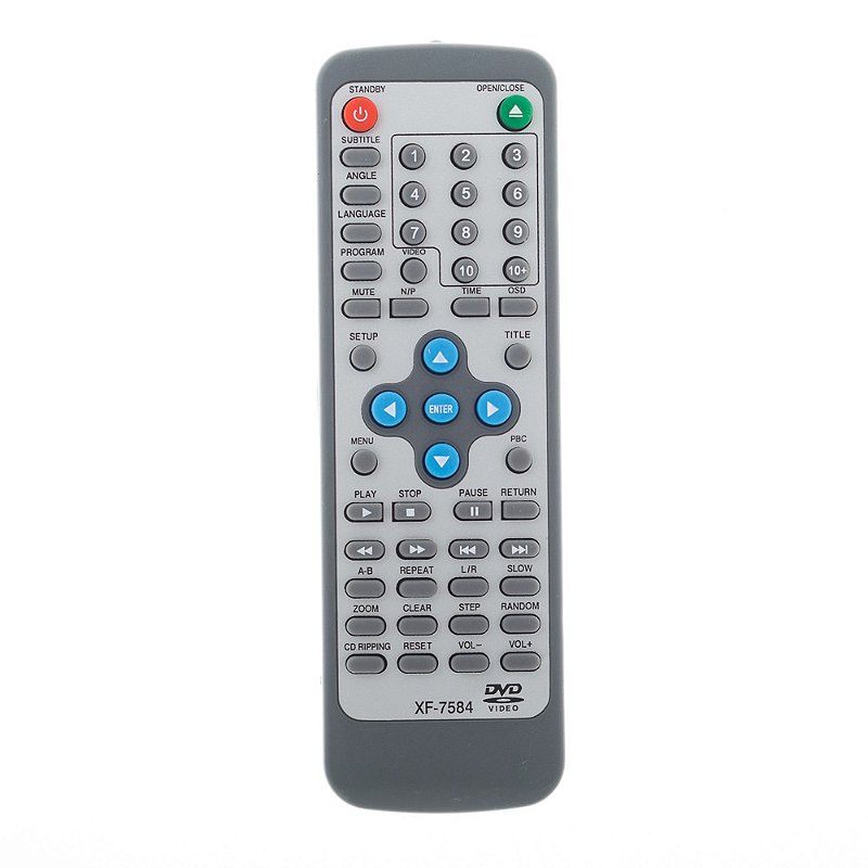 Controle Remoto Para DVD CCE XF7584 LHS7584 CO1112 - Loja dos Controles ...
