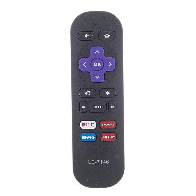 Controle Remoto Para Receptor Roku TV LE7146 - Loja dos Controles em ...