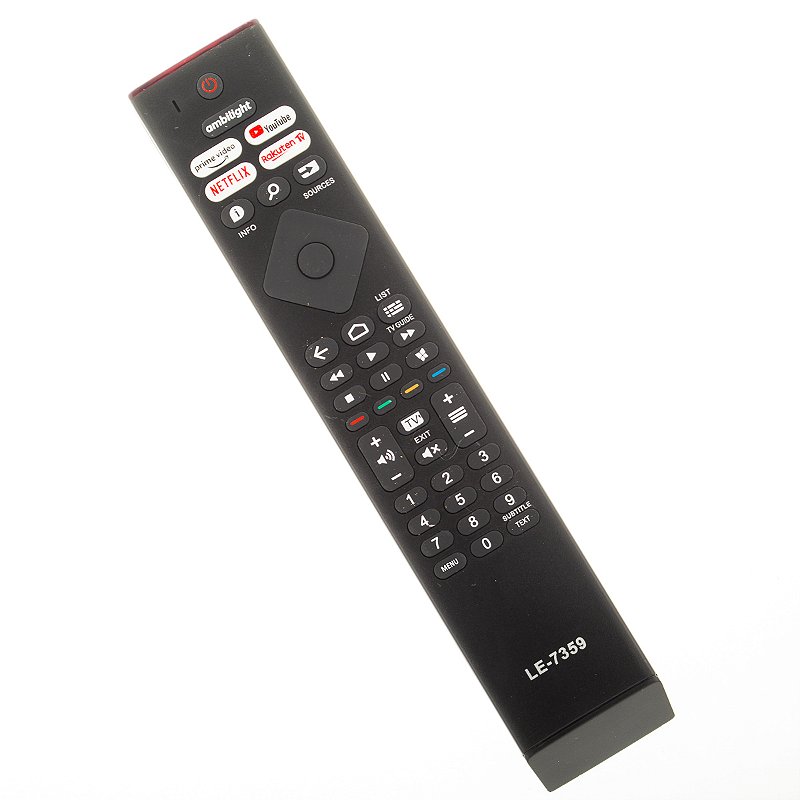 Controle Remoto Para Smart TV Philips LED LE7359 - Loja dos Controles ...