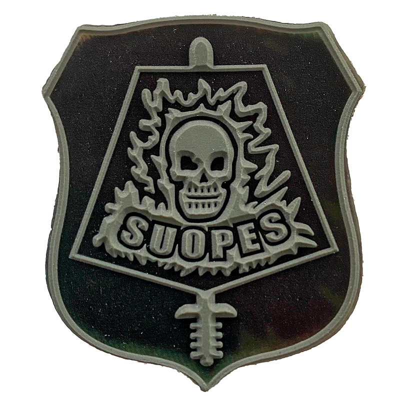 Emborrachado Suopes Camuflado de Gorro - Militar 1000 Artigos Militares ...