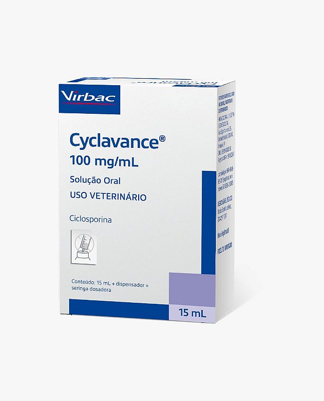Dermatológico Virbac Cyclavance - Pet Here