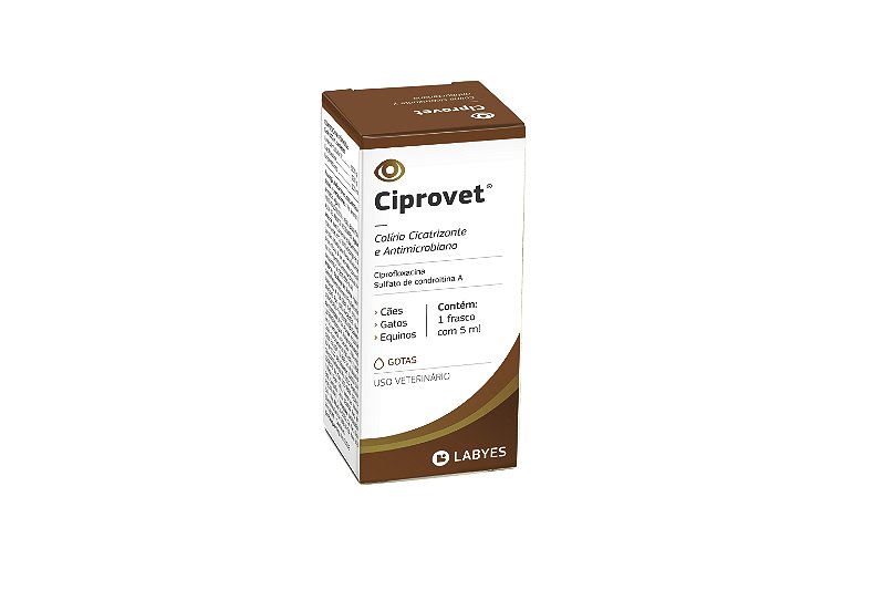 Lágrima Artificial Labyes Ciprovet 5ml - Pet Here