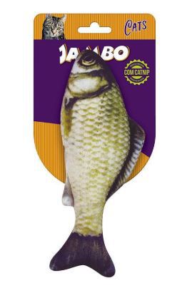 Brinquedo Jambo Peixe Real Fish - Pet Here