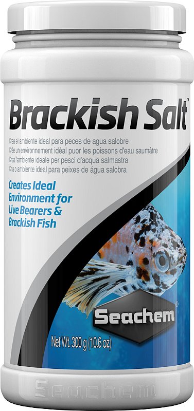 Brackish Salt Seachem 300g - Pet Here