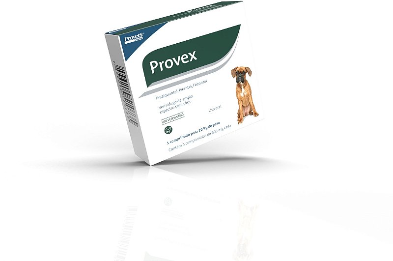 Vermífugo Provets Simões Provex 600mg 4 Comprimidos - Pet Here