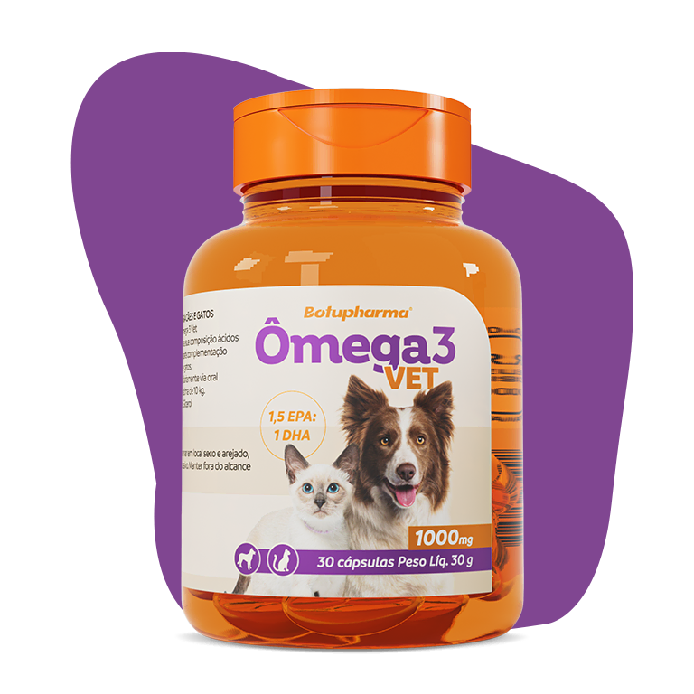 Suplemento Alimentar Botupharma Ômega 3 Vet 30 Cápsulas - Pet Here