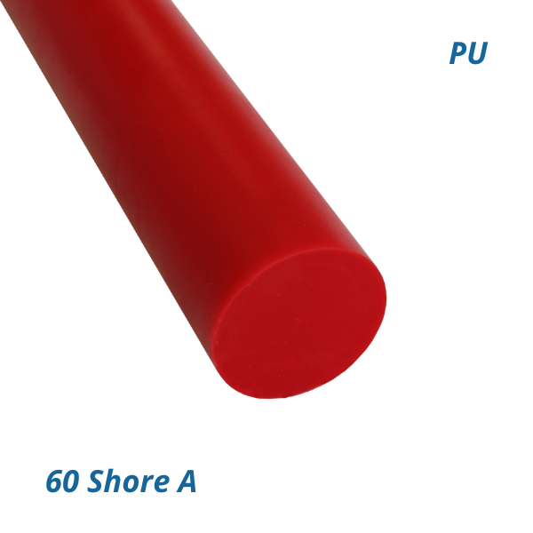 Tarugo de Poliuretano (PU) - 60 Shore A | Diversos tamanhos - Maxi ...