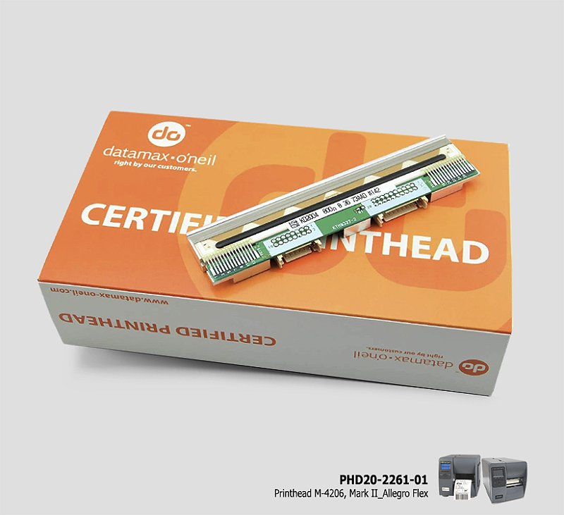 Cabeça Datamax M-4206 (Original) - Lservice peças e impressoras.