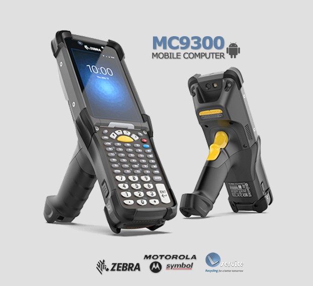 Coletor de dados Zebra MC93, MC9300 - Lservice peças e impressoras.