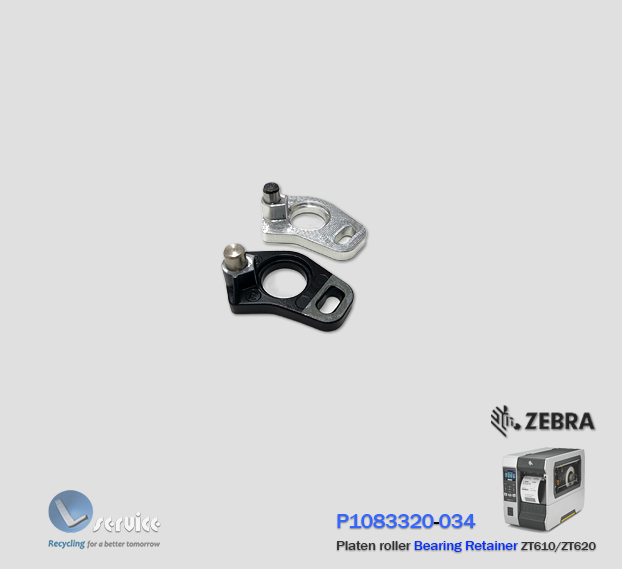 Platen roller Bearing Retainer Zebra ZT610, ZT620 - Lservice peças e ...