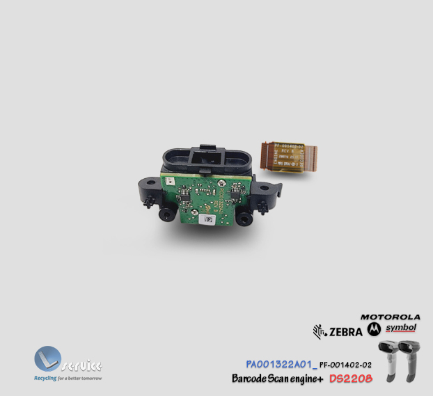 Modulo scanner e cabo flex Zebra DS2208 - Lservice peças e impressoras.