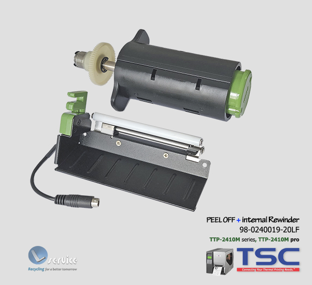 PeeL Off kit, internal rewinder TSC TTP-2410M series - Lservice peças e ...