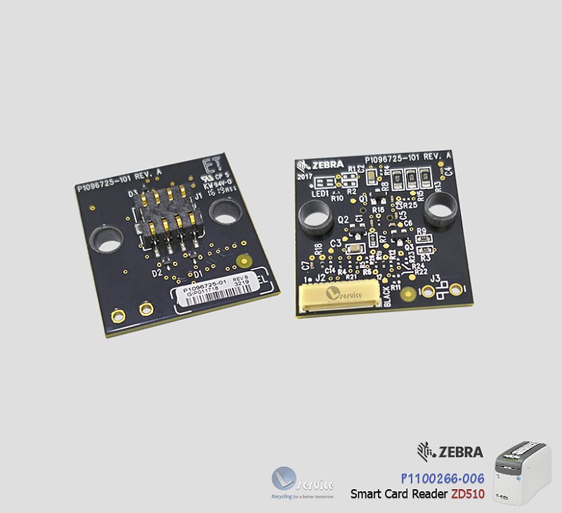 Smart Card Reader Zebra ZD510 - Lservice peças e impressoras.
