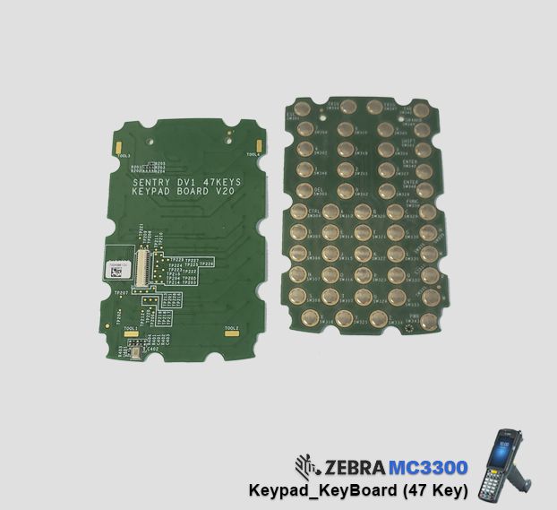 KeyBoard Keypad (47 keys) Zebra MC3300 - Lservice peças e impressoras.