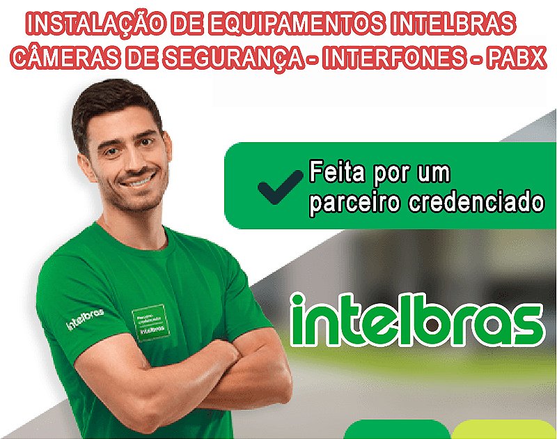 Instalação de Interfone, Vídeo Porteiro Intelbras - Instalação de PABX ...