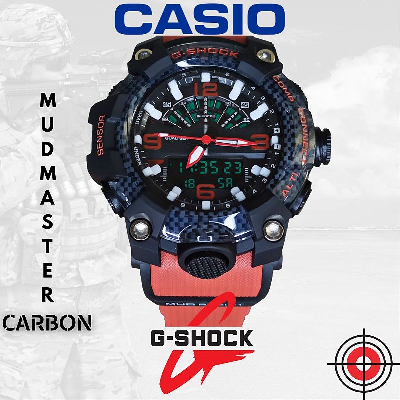 Militar G-SHOCK Mudmaster CARBON - FORSHOOTER - Militar e tático