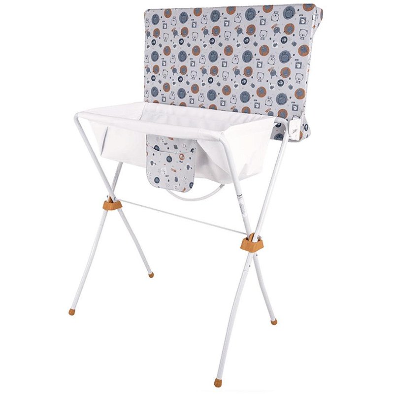 Banheira Slim Plus Cinza Kiddo - Missy Baby & Kids