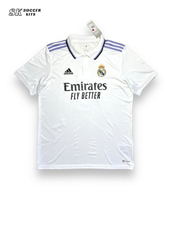Camisa Real Madrid 2022/23 - Alaba DS - Soccer Kits - Camisas de Futebol