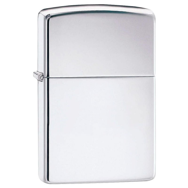 Isqueiro Zippo 250 Classic Polido High Polish Chrome - Bazaar Geek | Loja de Cultura POP