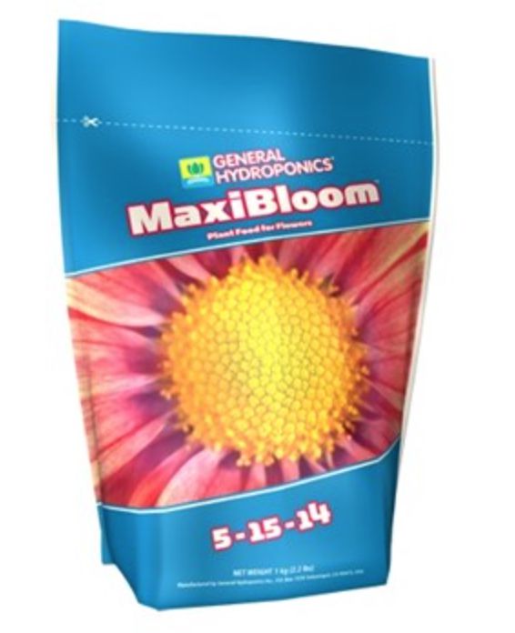 Fertilizante Maxi Bloom 5-15-14 1Kg - General Hydroponics - Green ...