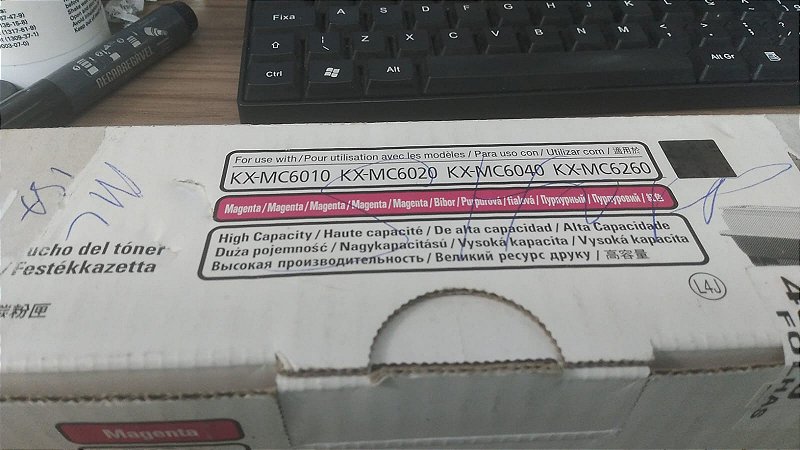 Panasonic KX-FATM502E, Toner Cartridge Magenta, KX-MC6010, MC6020, MC6 ...