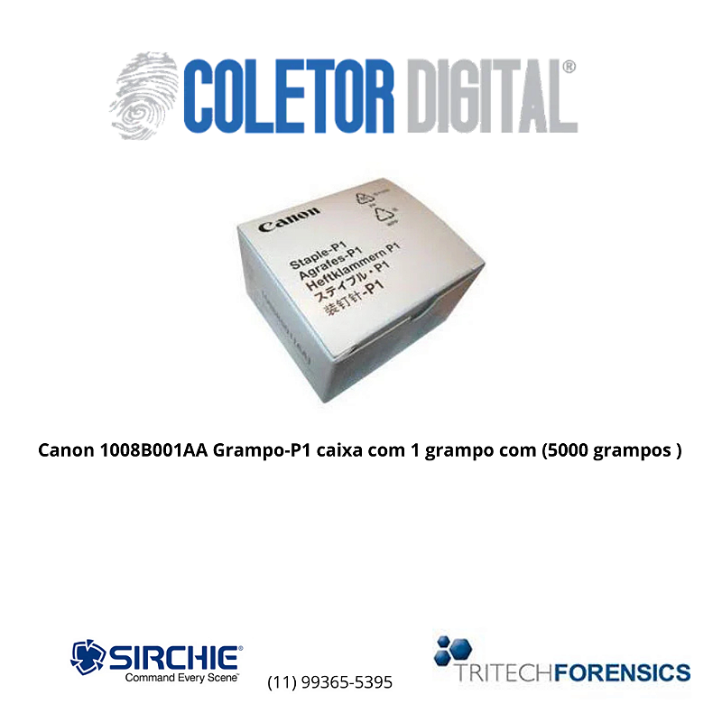 Canon 1008B001AA Grampo-P1 caixa com 1 grampo (5000 grampos ) - Coletor ...