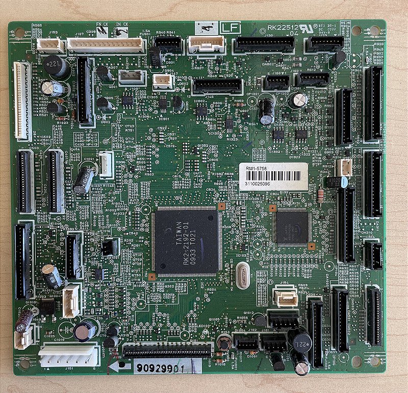 PLACA HP LJ CP4025 / CP4525 DC CONTROLLER BOARD RM1-5758-000CN ...