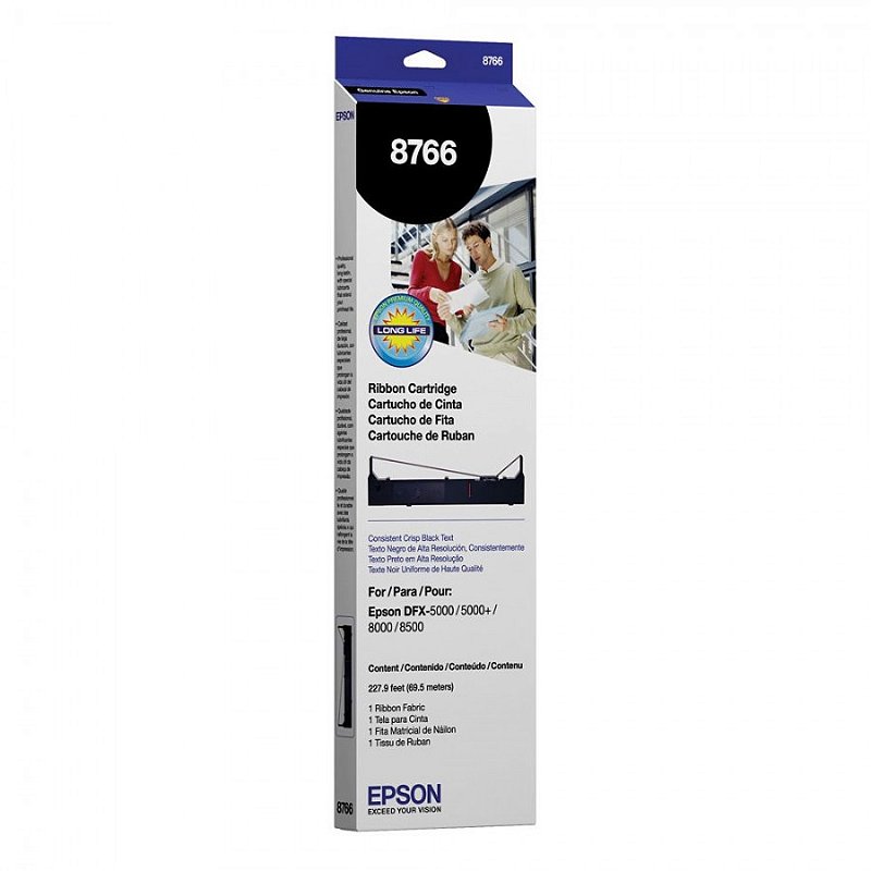 8766 - Epson - Cartucho de Fita matricial DFX5000 (VENC) - Coletor ...