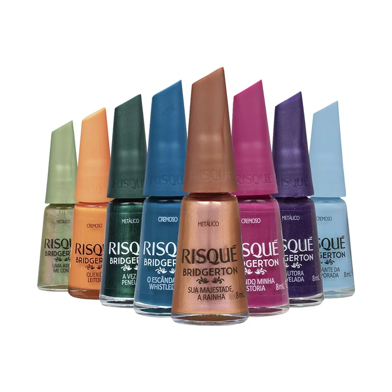 Coleção Esmalte Risque Bridgerton - Magia da Cor Esmalteria
