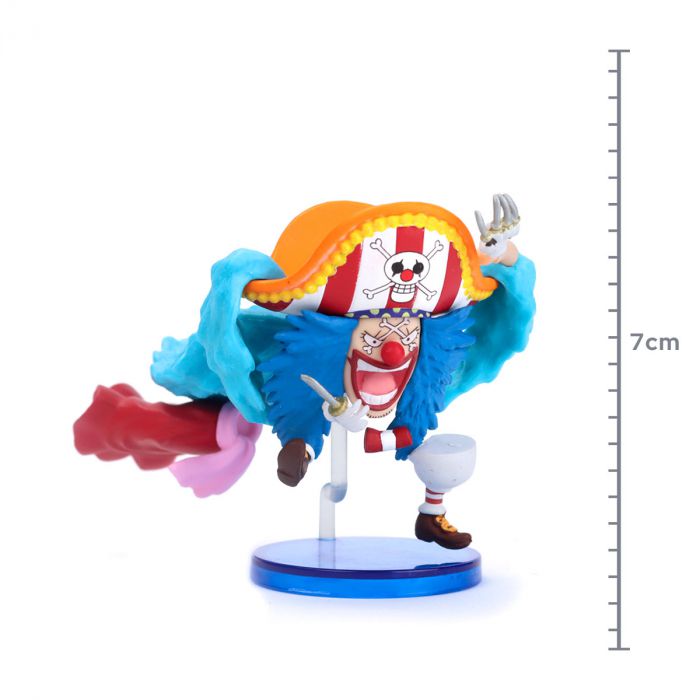 Buggy WCF The Great Pirates Edição 100 One Piece - Action New