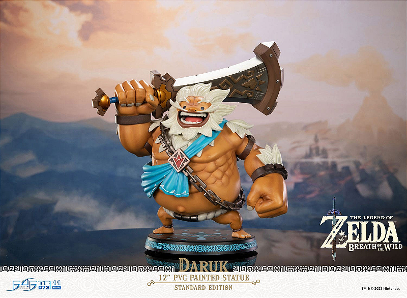The Legend of Zelda: Breath of the Wild Daruk Standard First 4 Figures ...