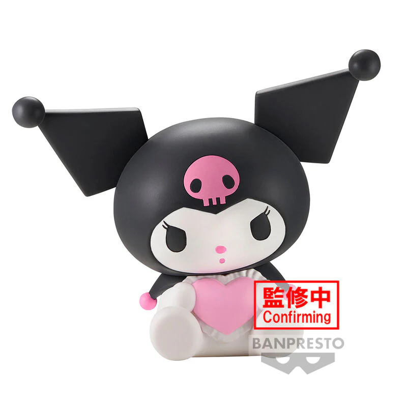 Sanrio Characters Kuromi Sofubi Figure Sofvimates (Bandai Spirits ...