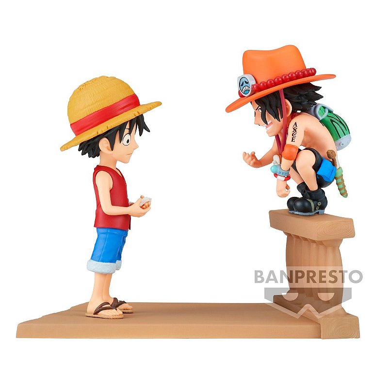 One Piece Monkey D. Luffy - Portgas D. Ace Log Stories WCF (Bandai ...