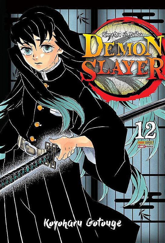 Mangá Demon Slayer Kimetsu no Yaiba Vol 12 Panini Lacrado - Action New