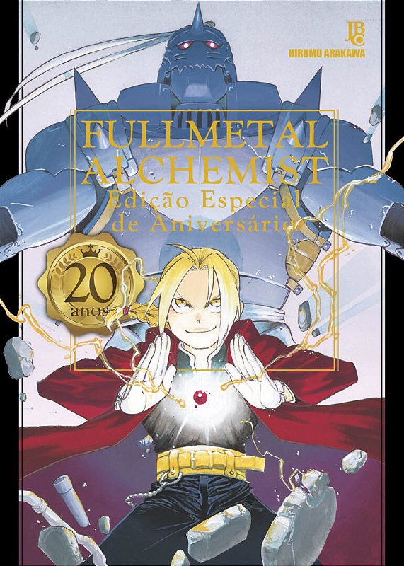 Fullmetal Alchemist Edição Especial de Aniversário de 20 anos JBC ...