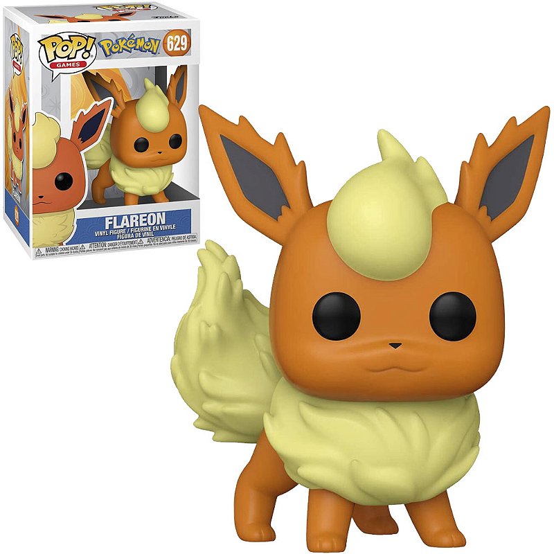 Funko Pop Pokémon Flareon #629 - Action New