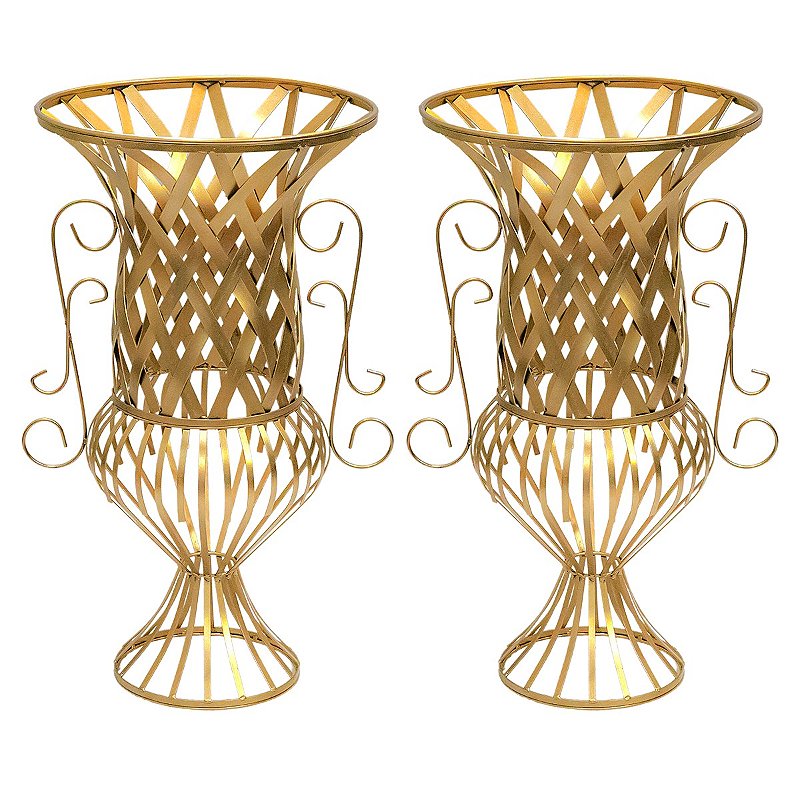 KIT COM 2 VASOS IMPERIAL GRANDE P/ DECORAÇÃO - Art Figueroa - Design em ...