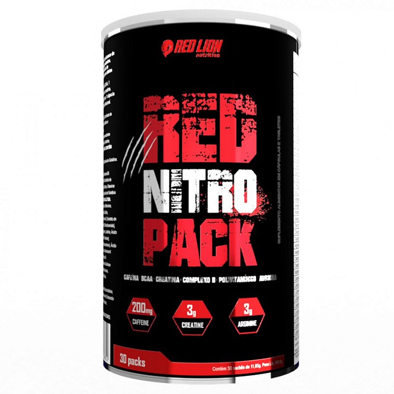 RED NITRO PACK 30 SACHES - RED LION - Macaco Blindado: Comprar ...