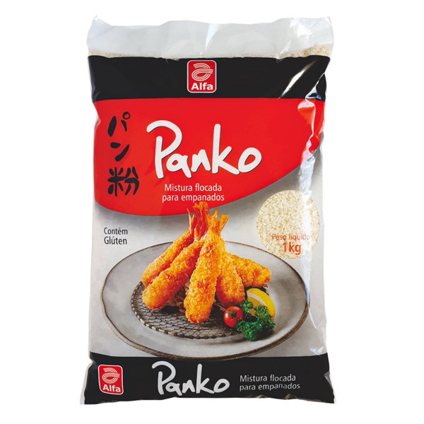 Farinha Flocada Panko Alfa 1kg - Me Gusta Veg