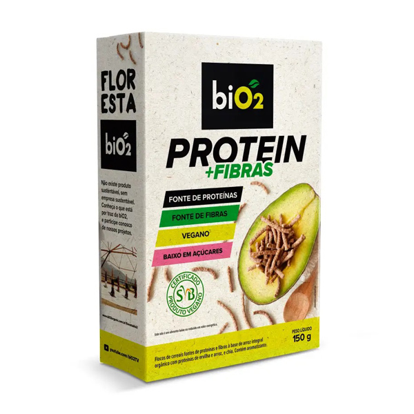 Cereal Protein Fibras biO2 150g - Me Gusta Veg