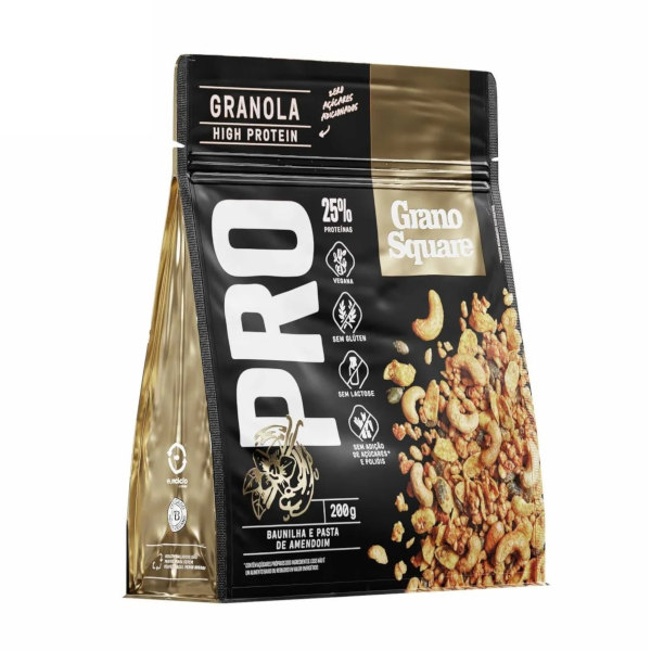 Granola Vegana Grano Pro GranoSquare 200g - Me Gusta Veg