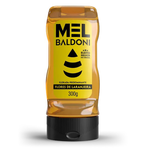 Mel de Flor de Laranjeira Baldoni 300g - Me Gusta Veg
