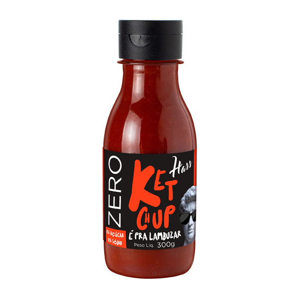 Ketchup Zero Açúcar Hass 300g - Me Gusta Veg