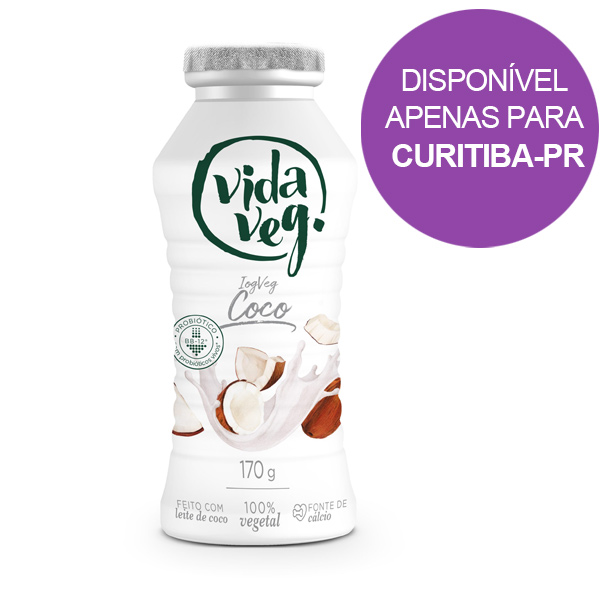 Iogurte com Coco Vida Veg 500g - Me Gusta Veg