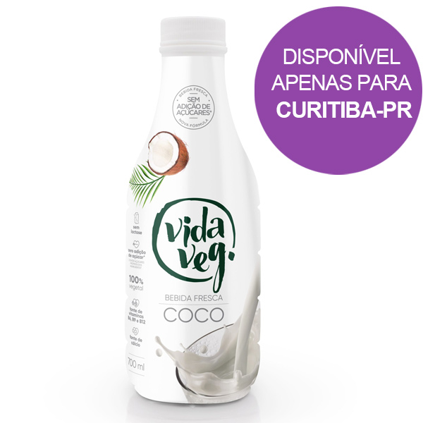 Bebida Vegetal Fresca de Coco Vida Veg 700ml - Me Gusta Veg