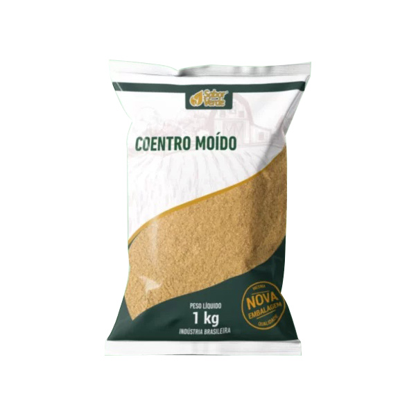 Coentro Moído Sabor Verde 1kg - Me Gusta Veg