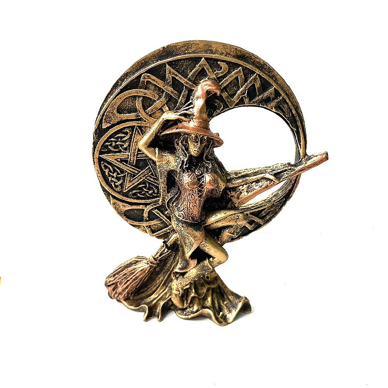 Escultura Bruxa da Lua - Atacado Incenso