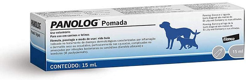 Panolog Pomada Elanco 15 g - M & W Veterinaria