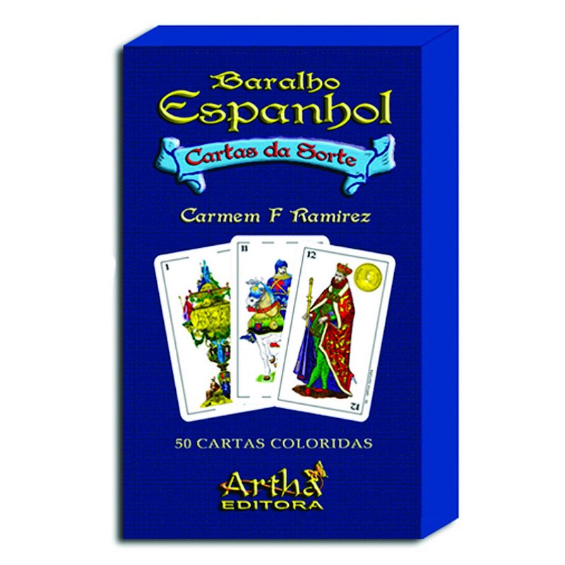 Baralho Espanhol Cartas Da Sorte - Bosque dos Gnomos
