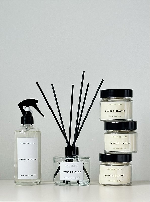 Kit Bamboo Classic - Aroma de Flora